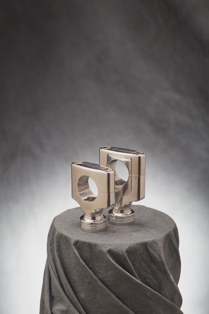 Flat riser rainuré (hauteur 50mm) - Dragon Choppers